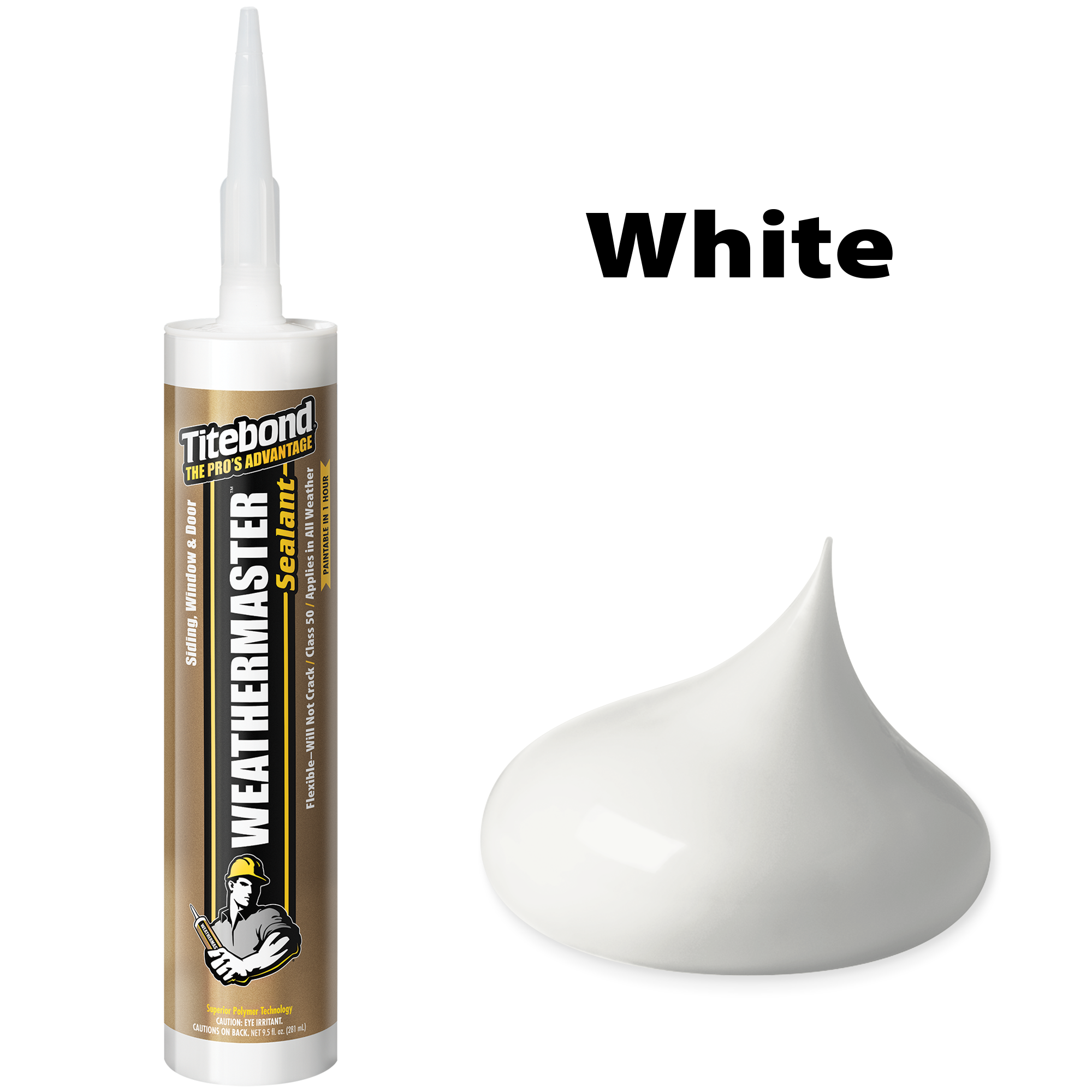 WeatherMaster 44001 Colored Sealant - White – Caulkpriceslasher