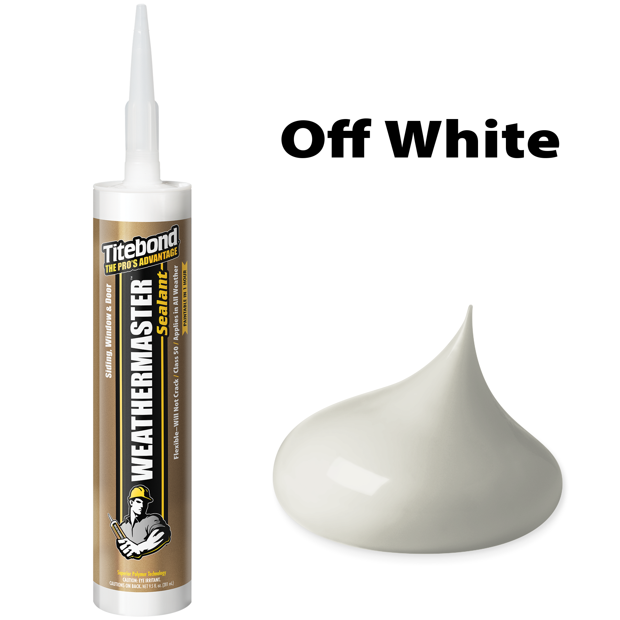 WeatherMaster 45501 Colored Sealant - Off White – Caulkpriceslasher