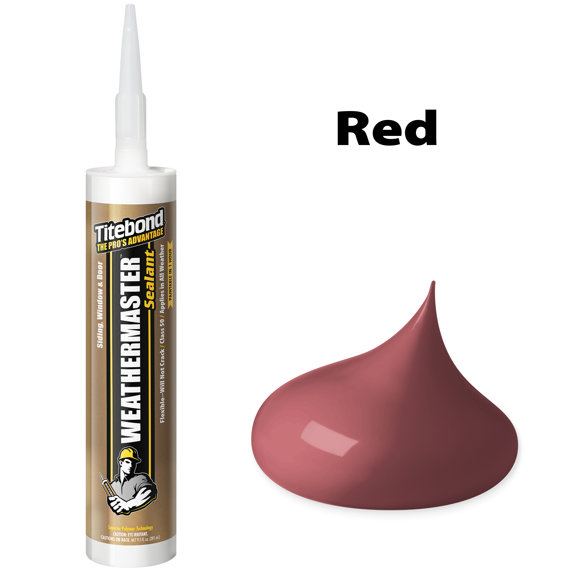 WeatherMaster 45871 Colored Sealant - Red – Caulkpriceslasher